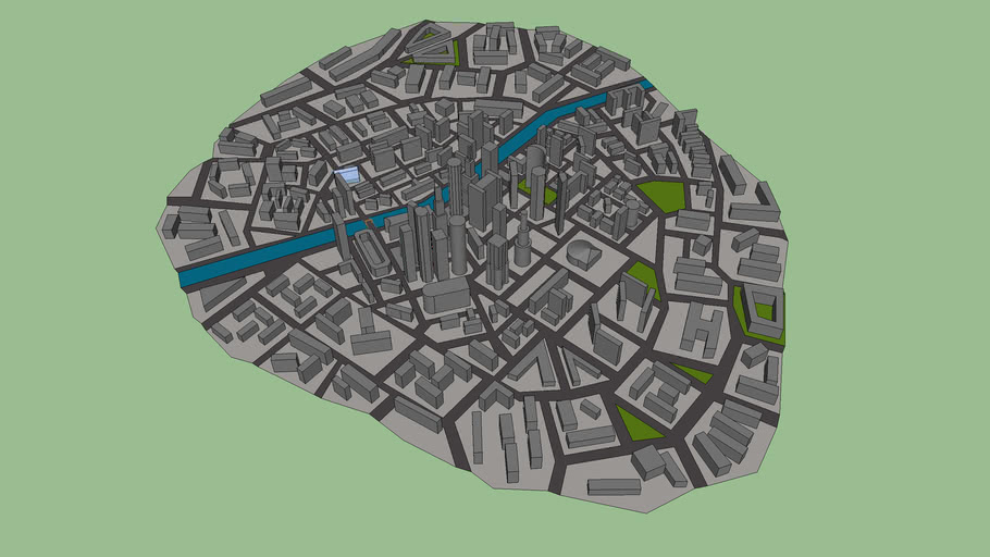 Simple City | 3D Warehouse