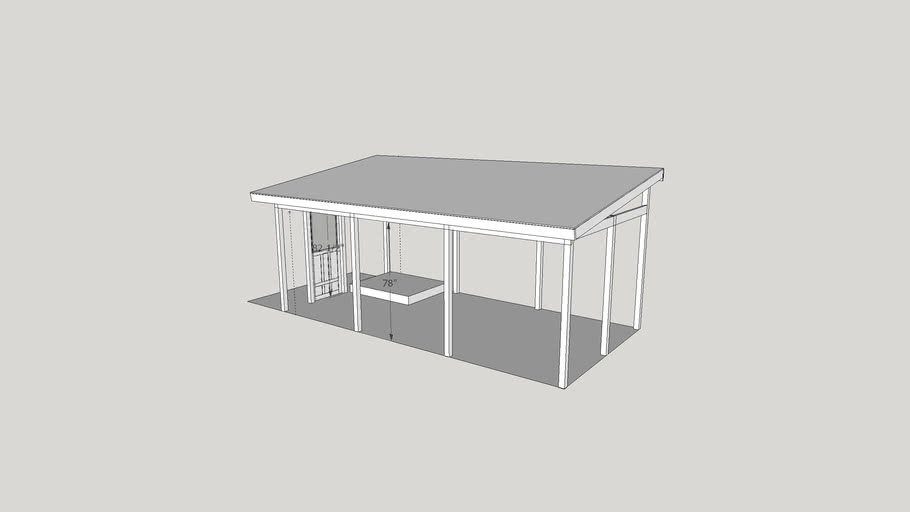 Patio cover | 3D Warehouse