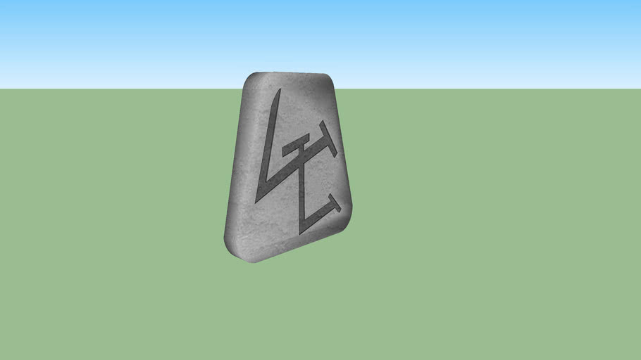 Diablo II-THUL Rune | 3D Warehouse