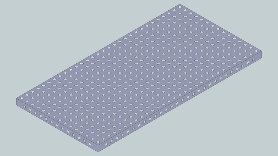 VEX Base Plate | 3D Warehouse