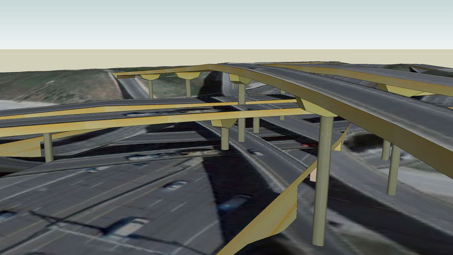 C-470 and I-25 Highway Interchange | 3D Warehouse