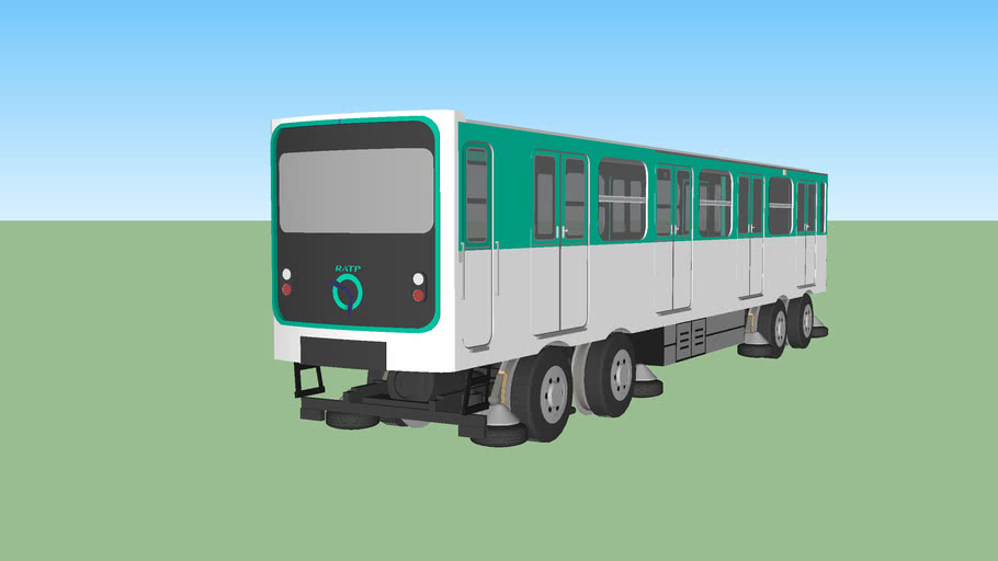 Métro de Paris - MP 59 (3) | 3D Warehouse