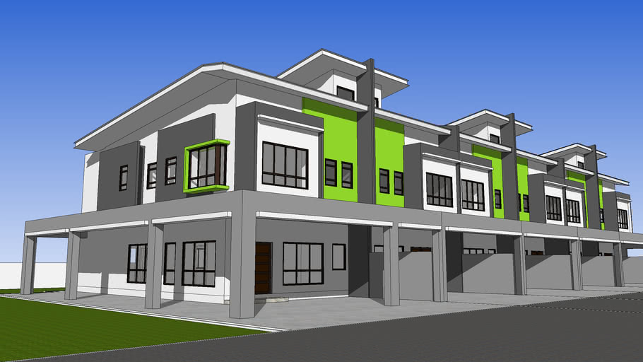 TERRACE HOUSES | 3D Warehouse