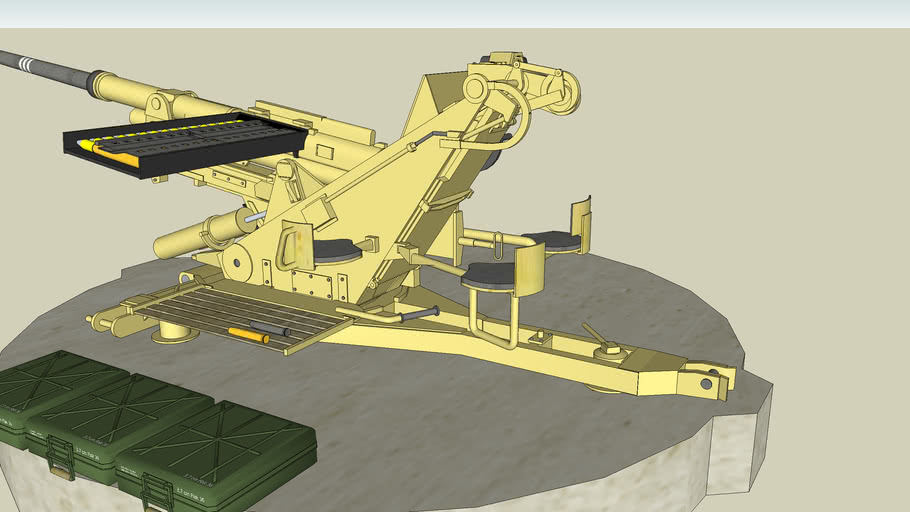 3,7 cm Flak 36 | 3D Warehouse