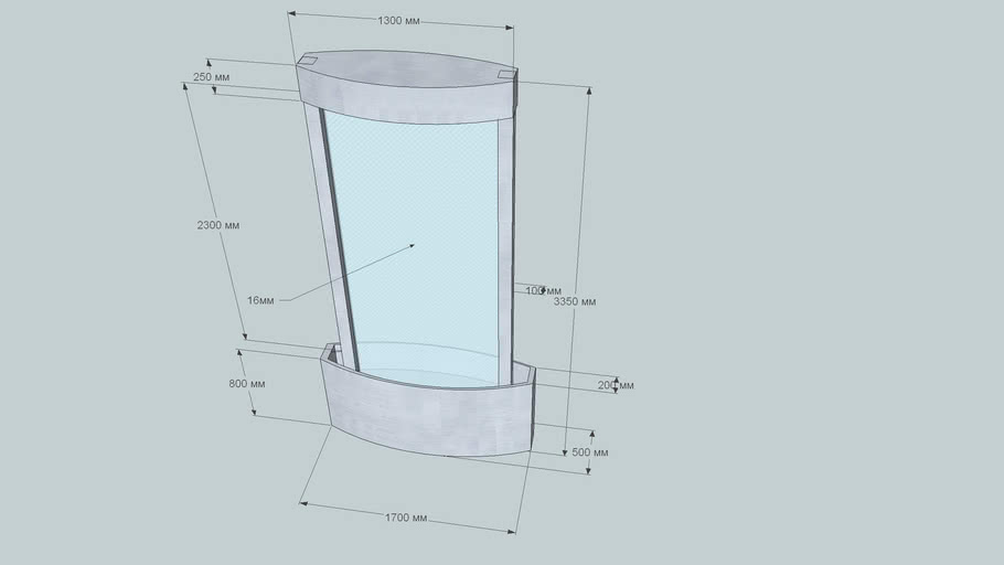water bubble panel | 3D Warehouse
