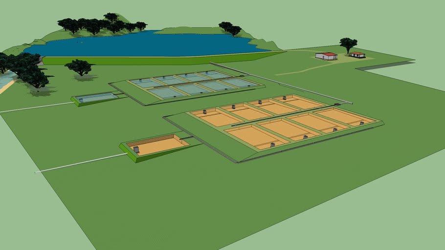 Aquaculture farm | 3D Warehouse