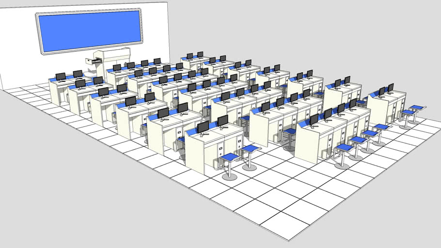 computer room | 3D Warehouse