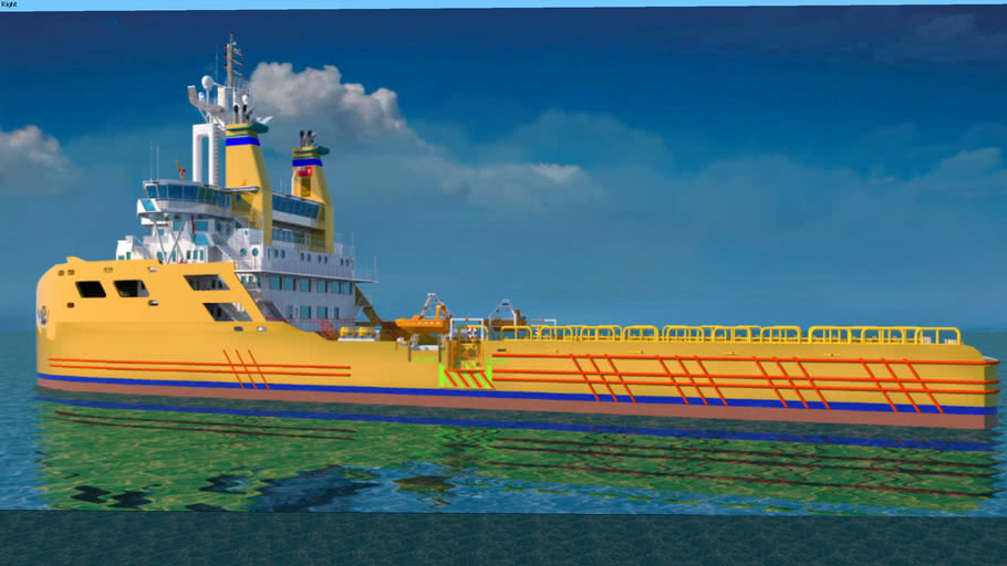 SHIPS- OSV SHIPS - OFFSHORE SERVICE VESSEL - DIVE SUPPORT VESSEL -OIL ...