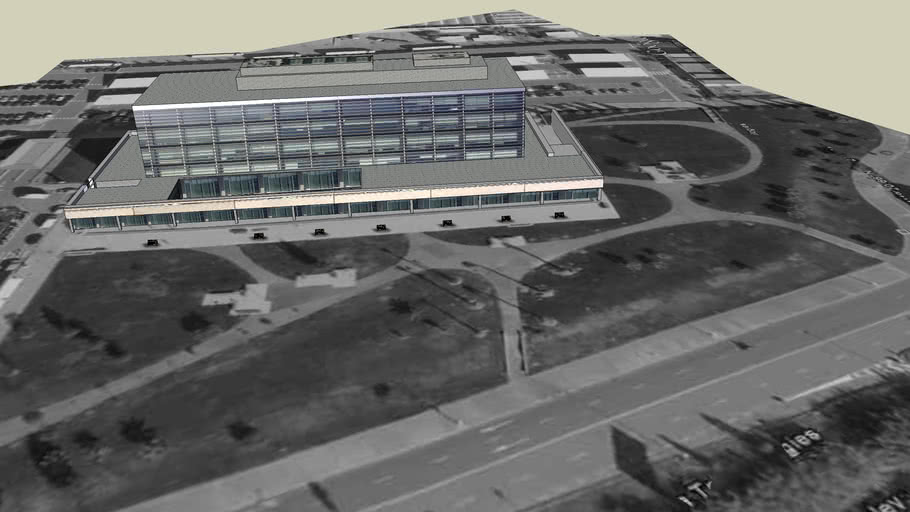 Edificio Service Center | 3D Warehouse