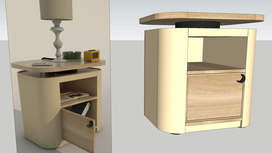 Bedside table | 3D Warehouse