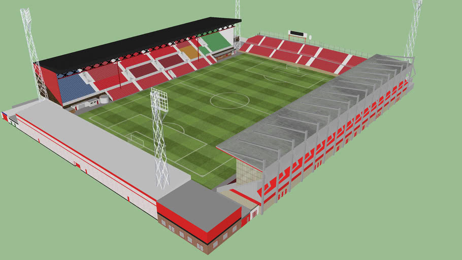 County Ground - Swindon Town Football Club | 3D Warehouse