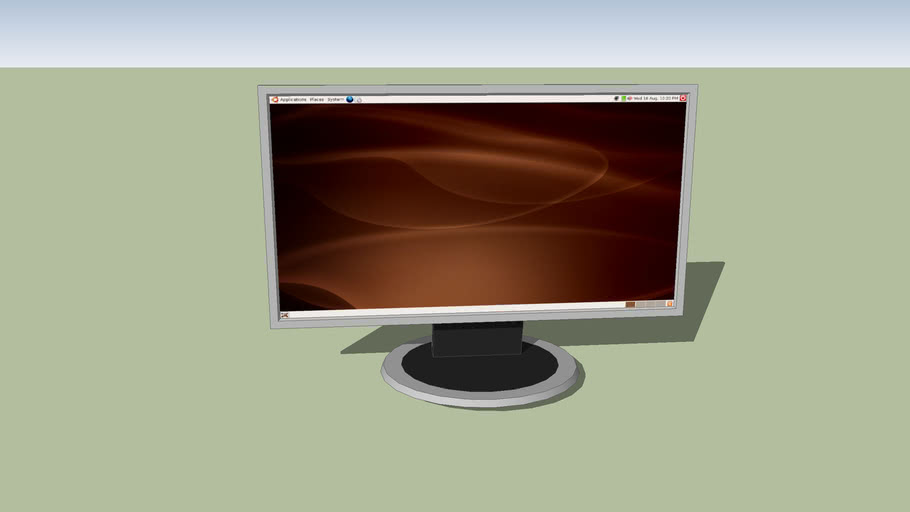 LCD monitor | 3D Warehouse