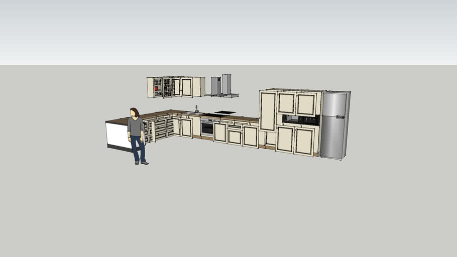 Kitchen (blocks) | 3D Warehouse