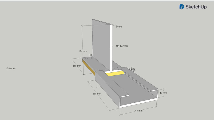 Sliding Foot | 3D Warehouse