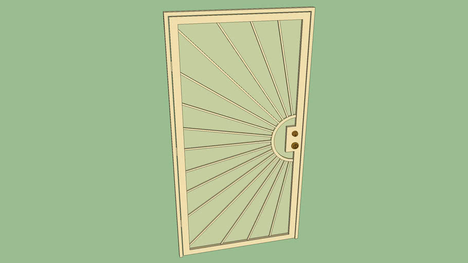 Security Door #3 | 3D Warehouse