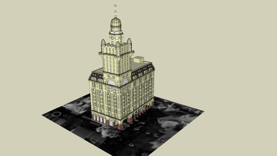 Palacio Salvo | 3D Warehouse