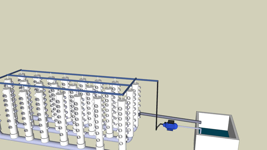 vertical plant | 3D Warehouse