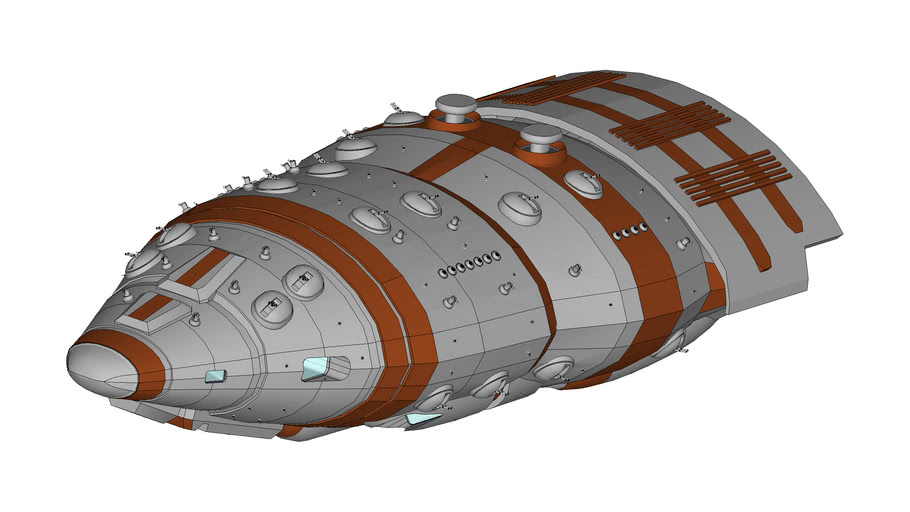 Dauntless-Class Heavy Cruiser 'Dauntless Star' | 3D Warehouse