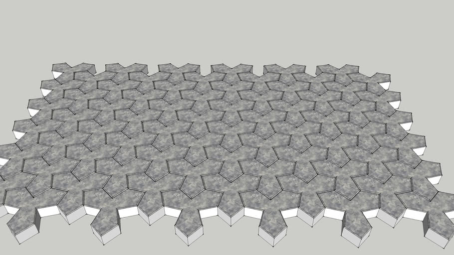 Pavimentazione autobloccante | 3D Warehouse