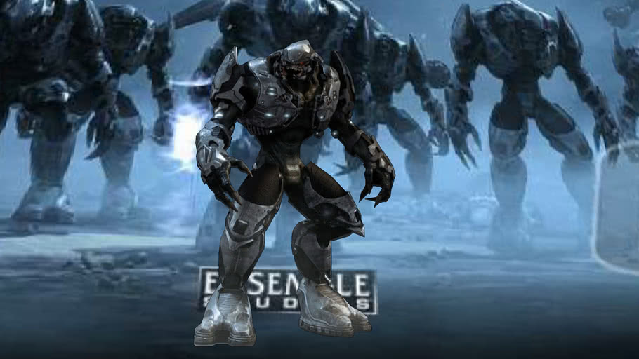 Halo Wars Elite (2d photo with outline and seperated) | 3D Warehouse