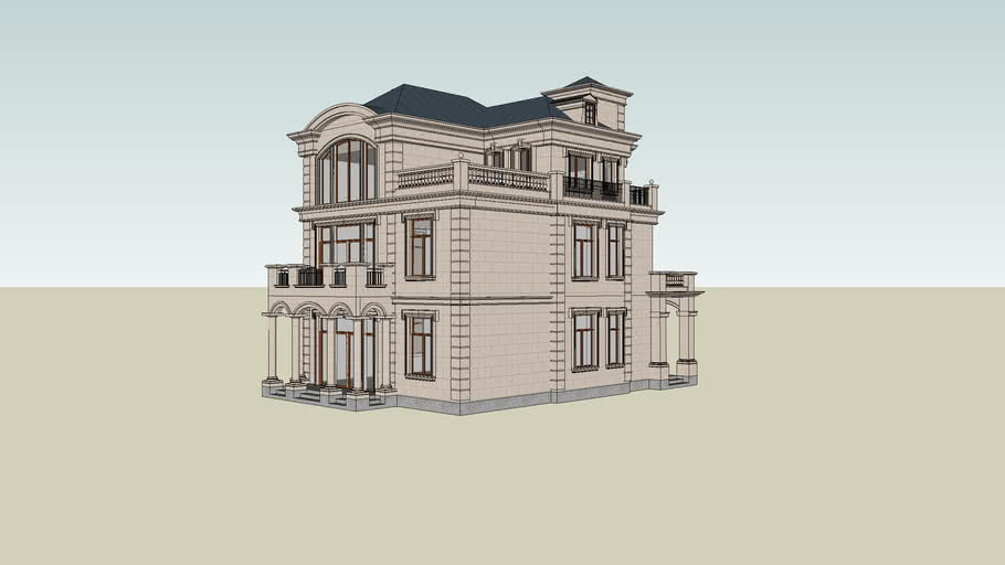 classic villa I | 3D Warehouse