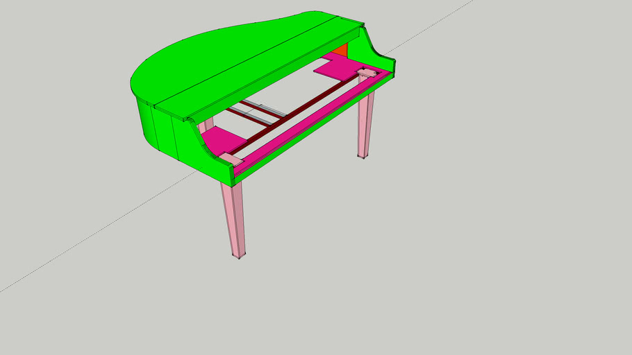 piano shell | 3D Warehouse