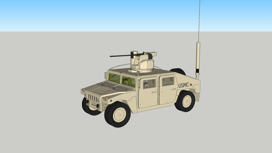 USMC MARINE ADVANCED HUMVEE | 3D Warehouse