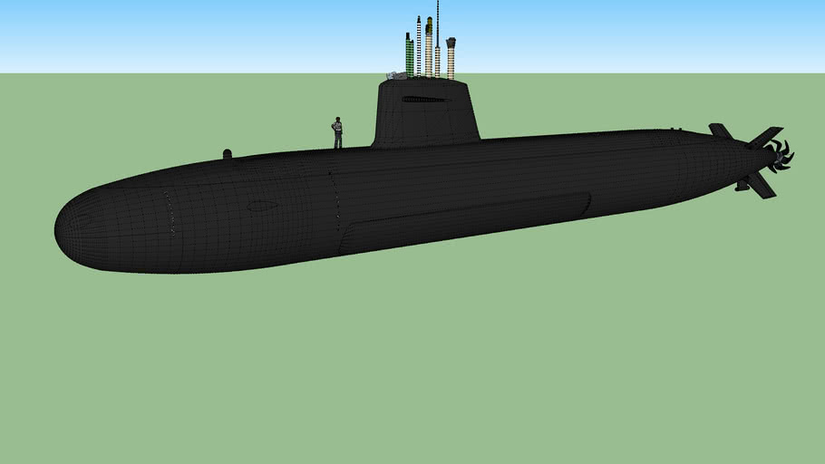 Scorpene class SKK | 3D Warehouse