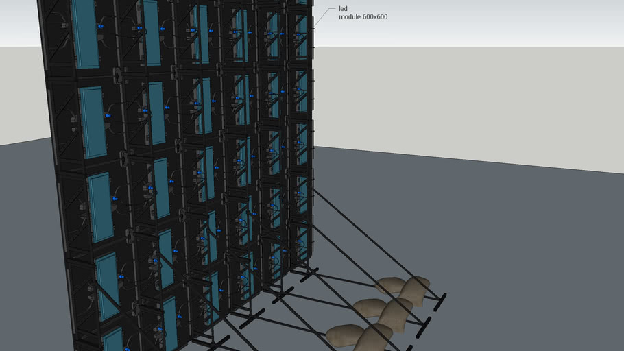 LEDWall 2.5 | 3D Warehouse