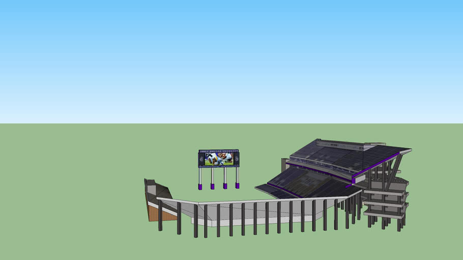 Bridgeforth Stadium | 3D Warehouse