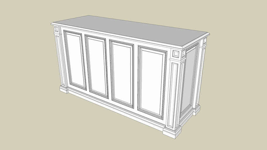 ISLAND TABLE | 3D Warehouse