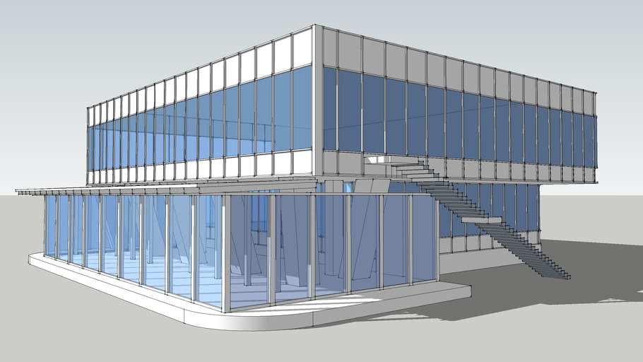 glazing building | 3D Warehouse