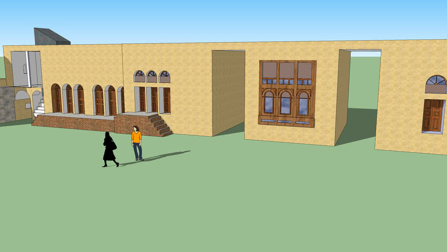 Khosravi House,Shahmirzad,Iran | 3D Warehouse