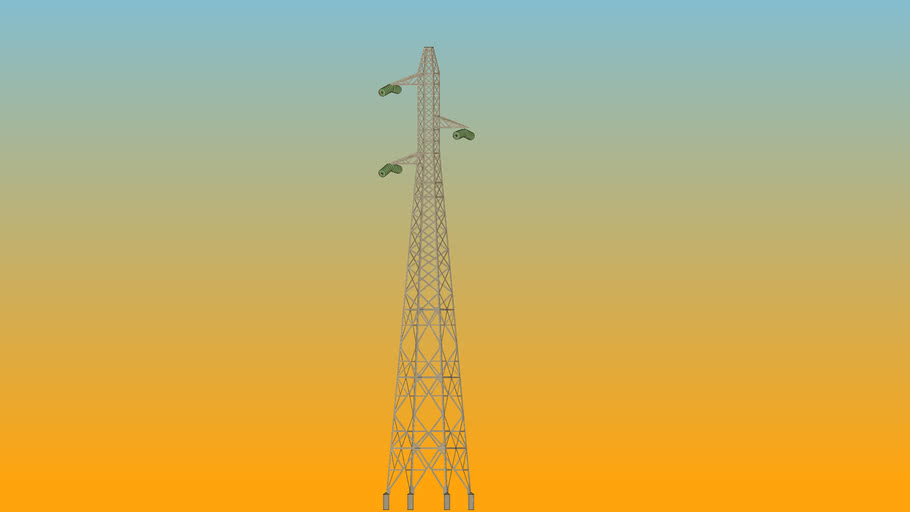 pylone haute tension 4 | 3D Warehouse