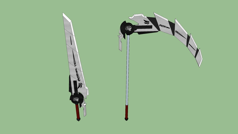 Qrow's Scythe/Sword | 3D Warehouse