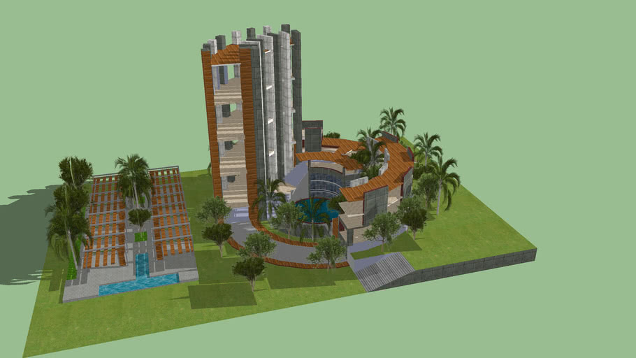 Radial Tower | 3D Warehouse