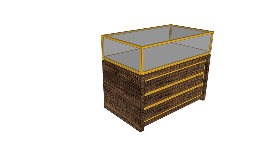 Jewellery Counter | 3D Warehouse