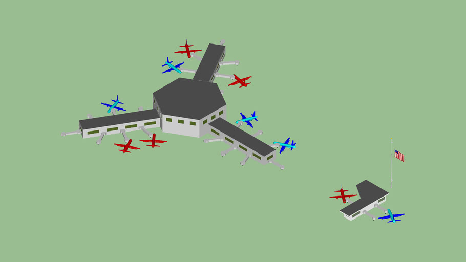 Airport Terminal | 3D Warehouse