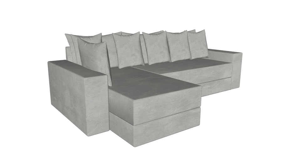 sofa velvet | 3D Warehouse