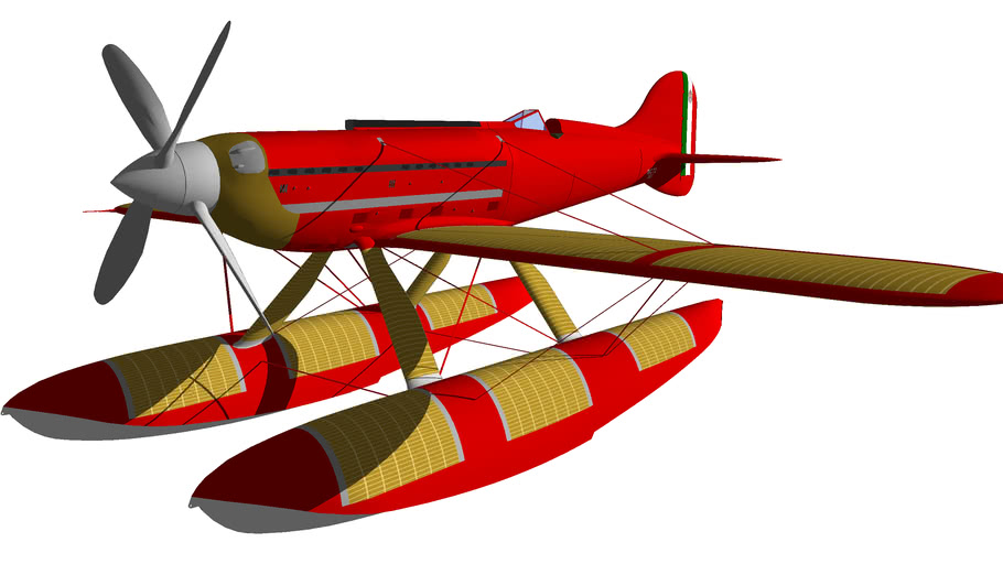 Macchi Castoldi MC 72 | 3D Warehouse