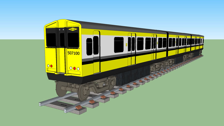 merseyrail electric 1980s (three car) | 3D Warehouse