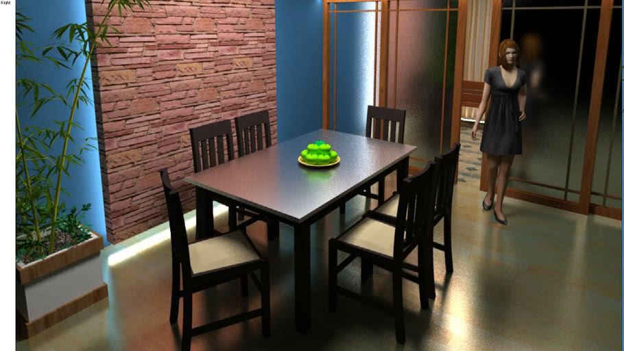 Our Dining Room | 3D Warehouse