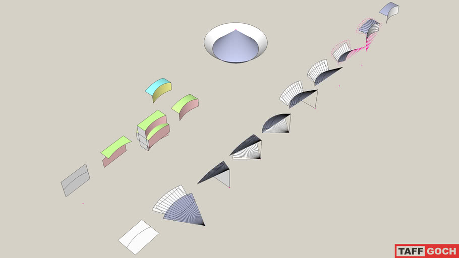 Folding Sheetmetal Curve • Tutorial | 3D Warehouse