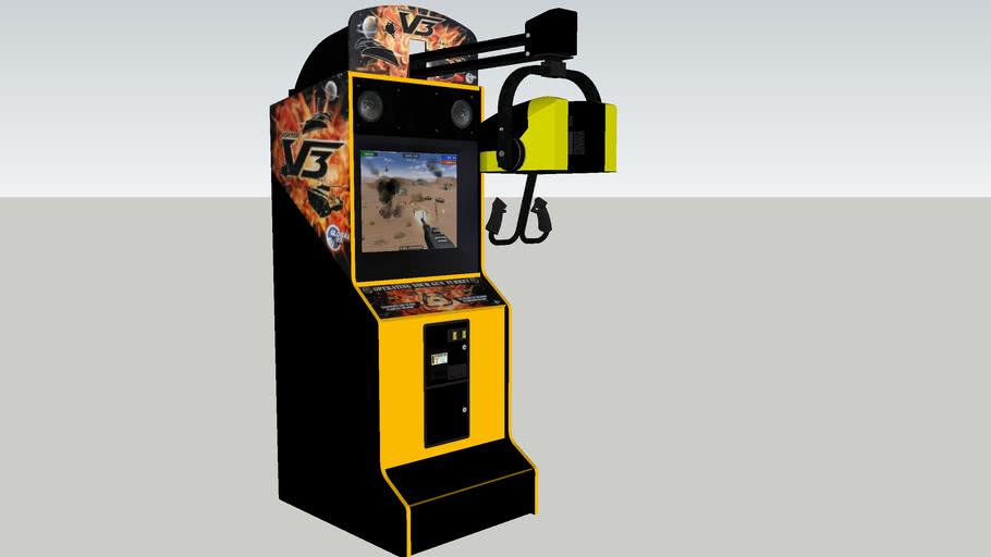 Vortek V3 arcade game | 3D Warehouse