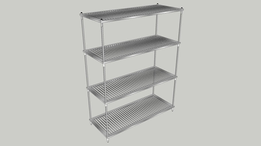 rak alumunium | 3D Warehouse