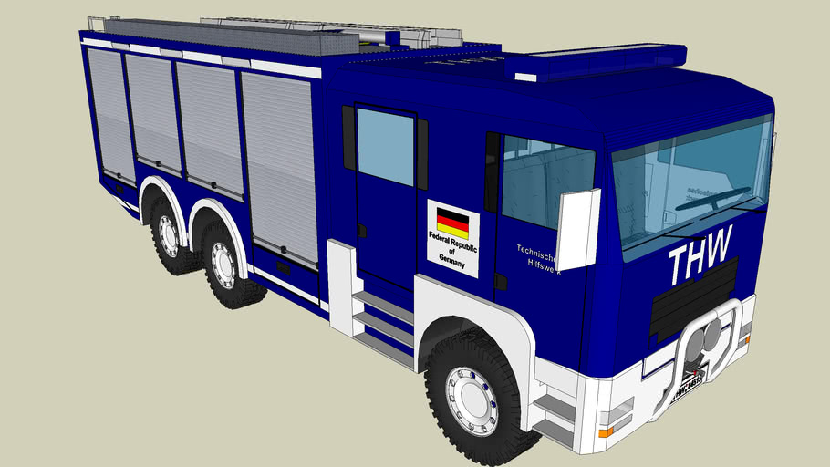 THW GKW 1 6x6 | 3D Warehouse