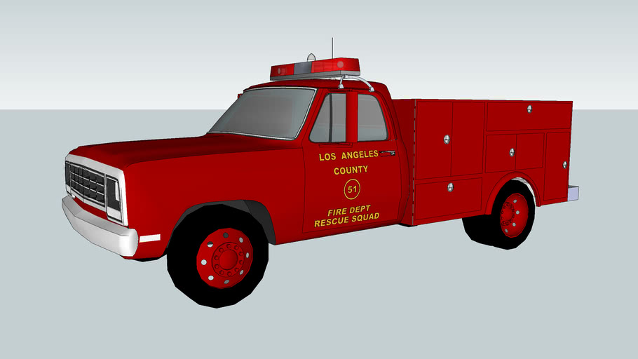 LACFD-SQUAD 51 | 3D Warehouse