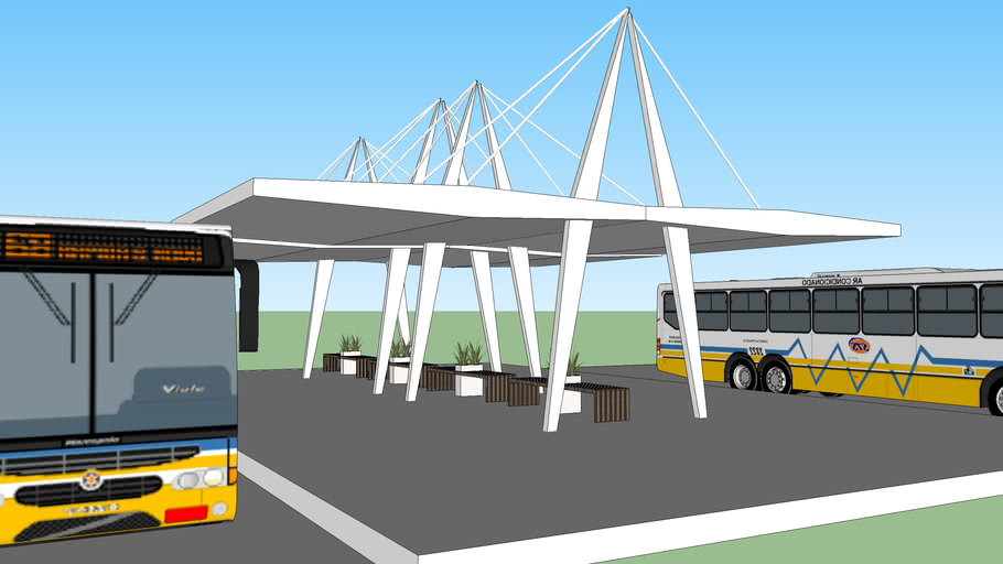 estação bus | 3D Warehouse