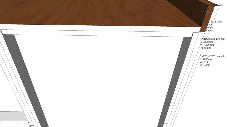 HYDROLIC BED ASSEMBLING | 3D Warehouse