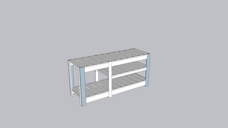 Shoe Rack | 3D Warehouse